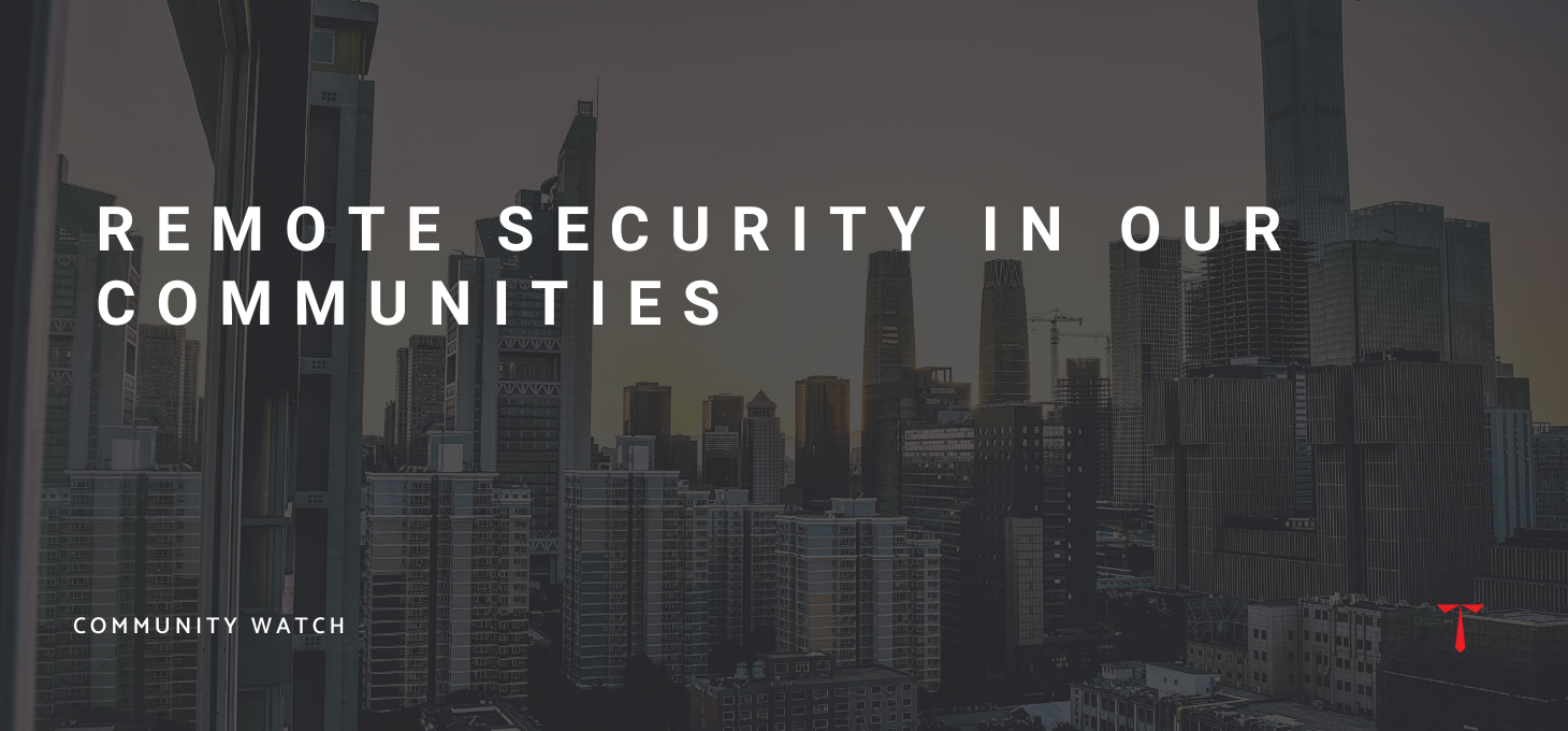 Remote security in our communities | Technomine