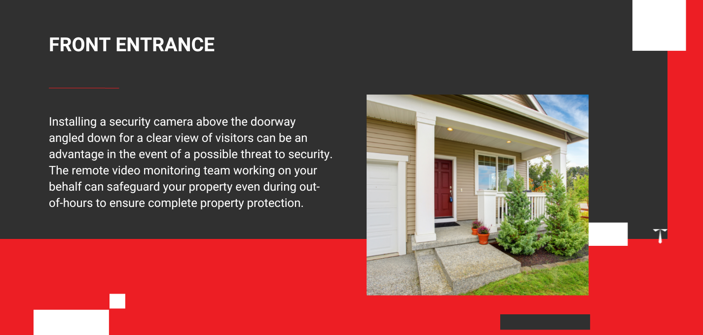 Best outdoor locations for CCTV installation | Technomine